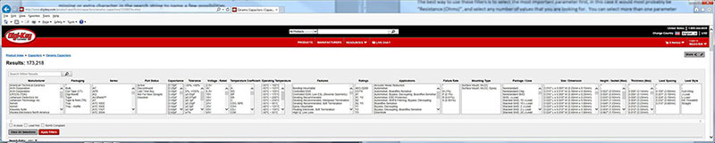 Digi-Key Part Search Tips and Tricks | DigiKey