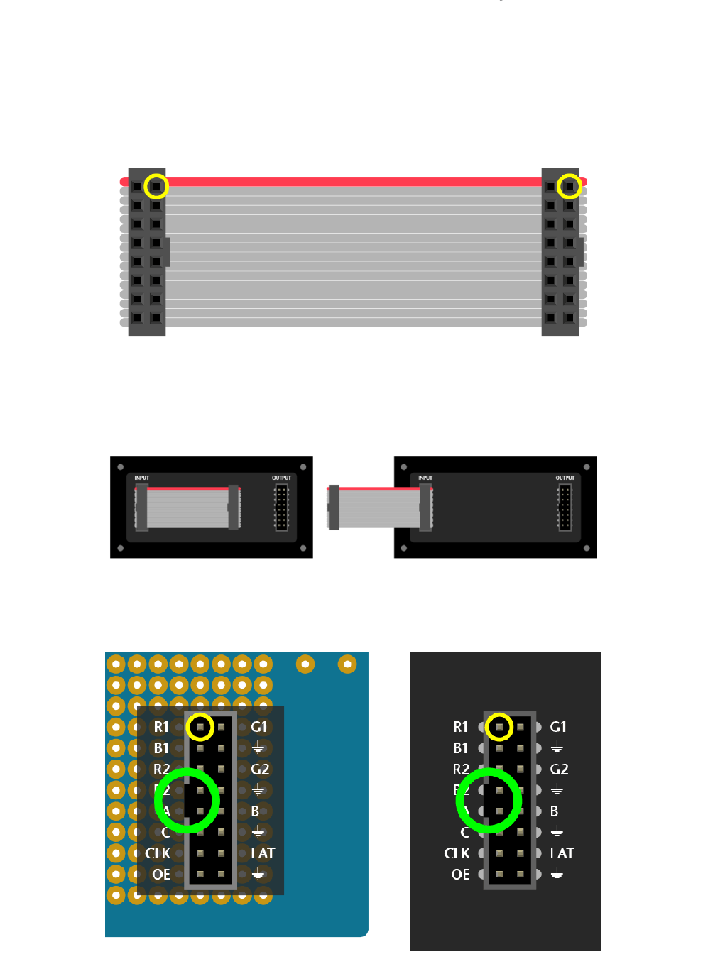 32x16, 32x32 RGB LED Matrix Guide Datasheet by Adafruit Industries LLC ...
