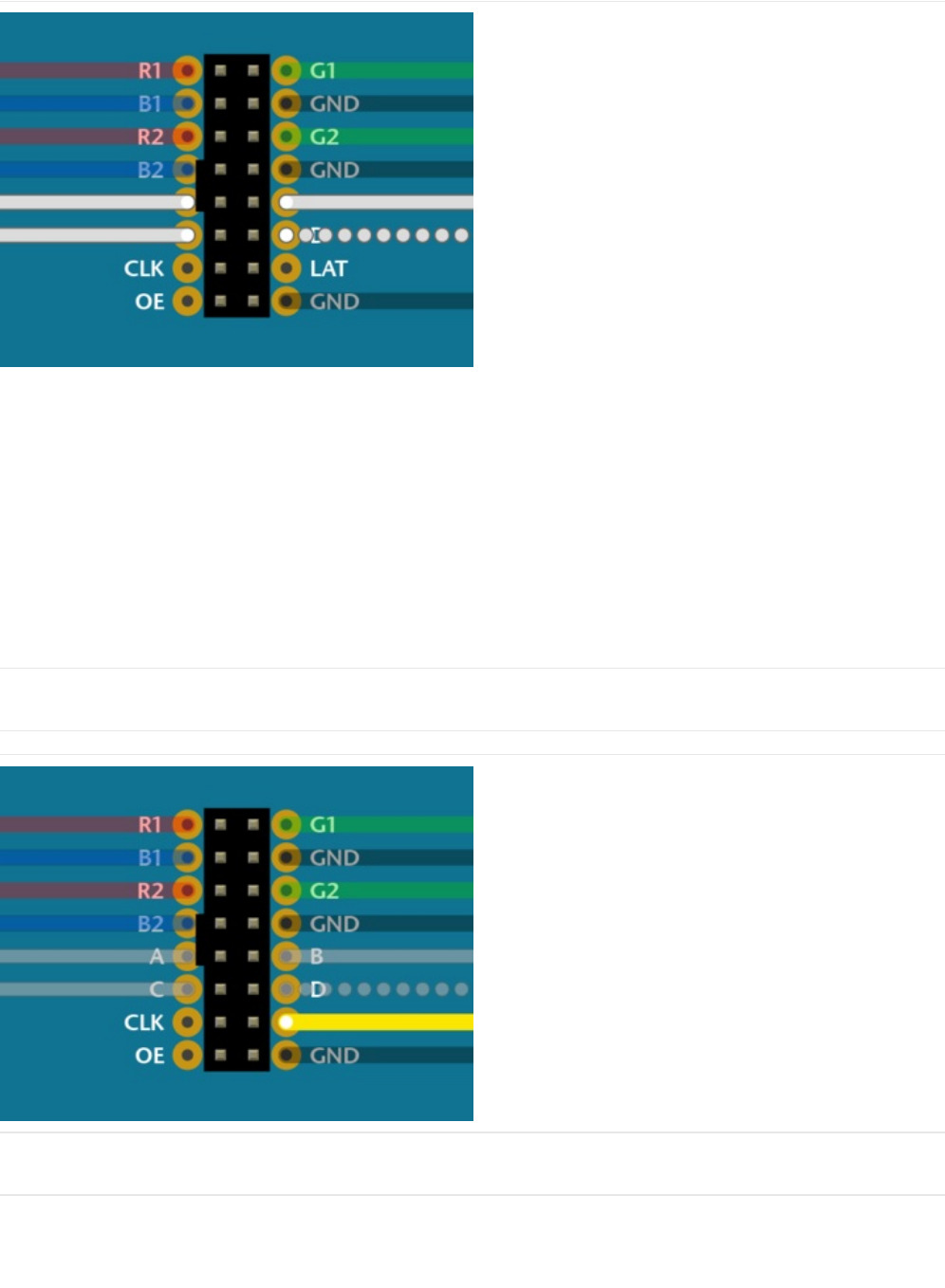 32x16, 32x32 RGB LED Matrix Guide Datasheet by Adafruit Industries LLC ...