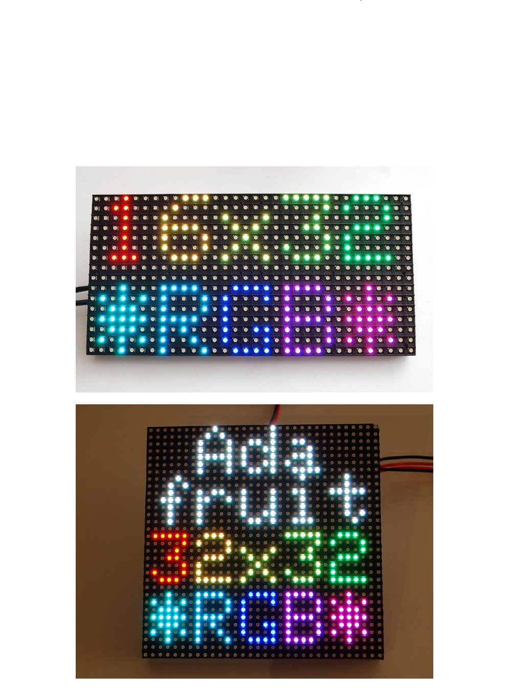 32x16, 32x32 RGB LED Matrix Guide Datasheet by Adafruit Industries LLC ...