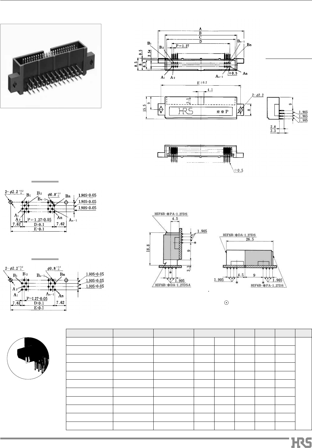 HIF6 Series Catalog Datasheet by Hirose Electric Co Ltd | Digi-Key Electronics