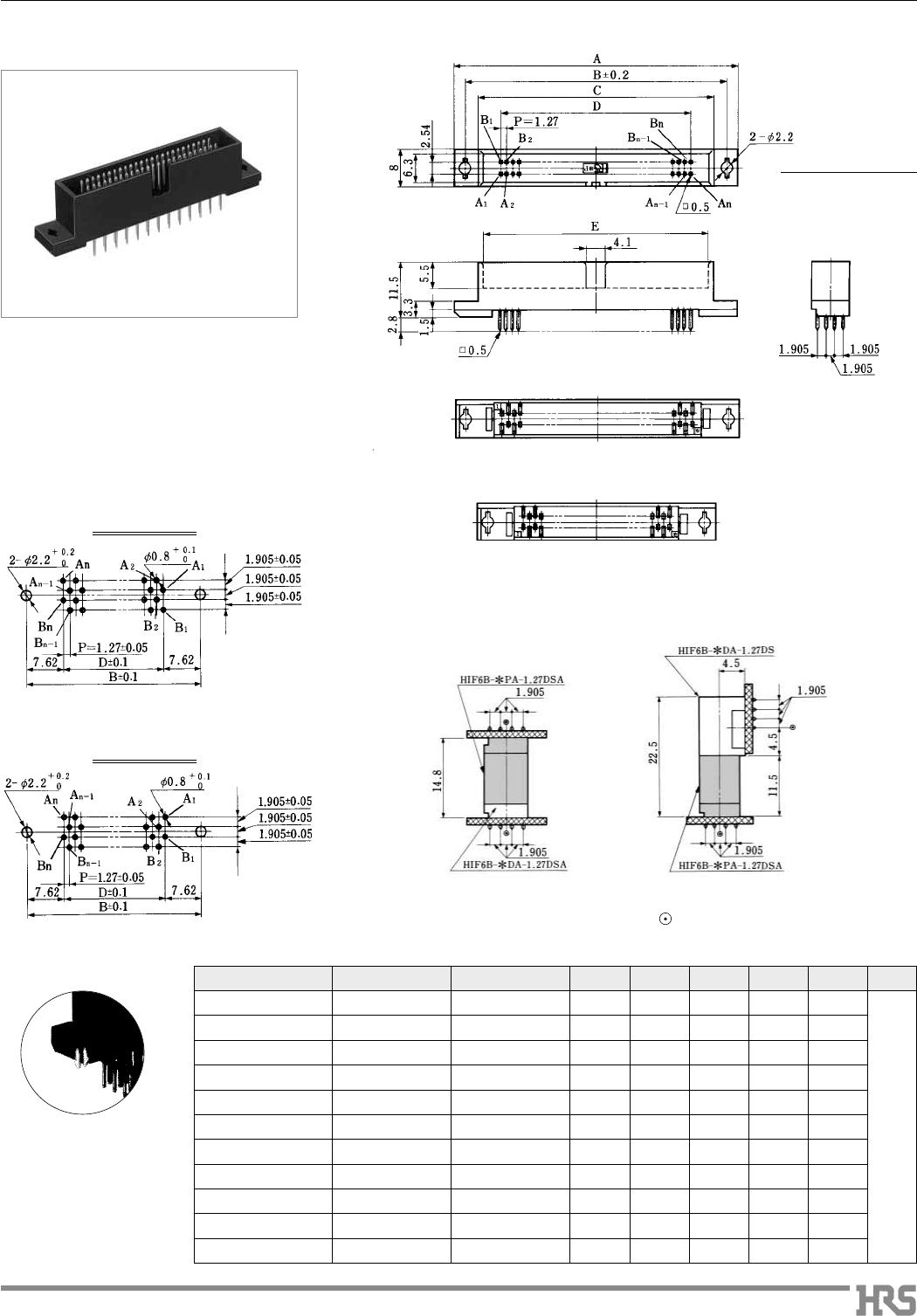 HIF6 Series Catalog Datasheet by Hirose Electric Co Ltd | Digi-Key Electronics