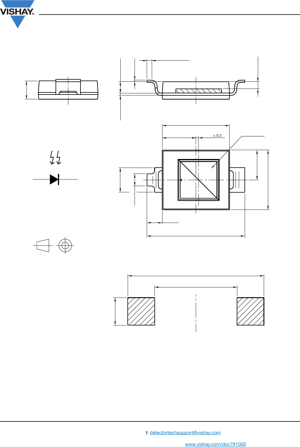 VBP104S/SR Datasheet by Vishay Semiconductor Opto Division | Digi-Key Electronics