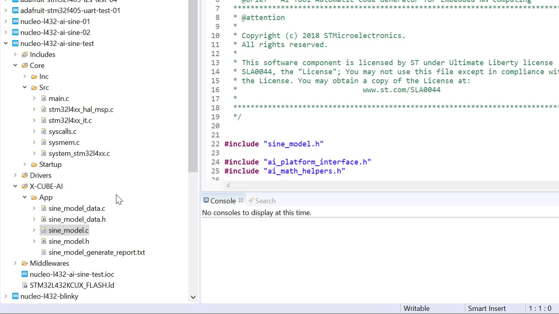 TinyML: Getting Started with STM32 X-CUBE-AI